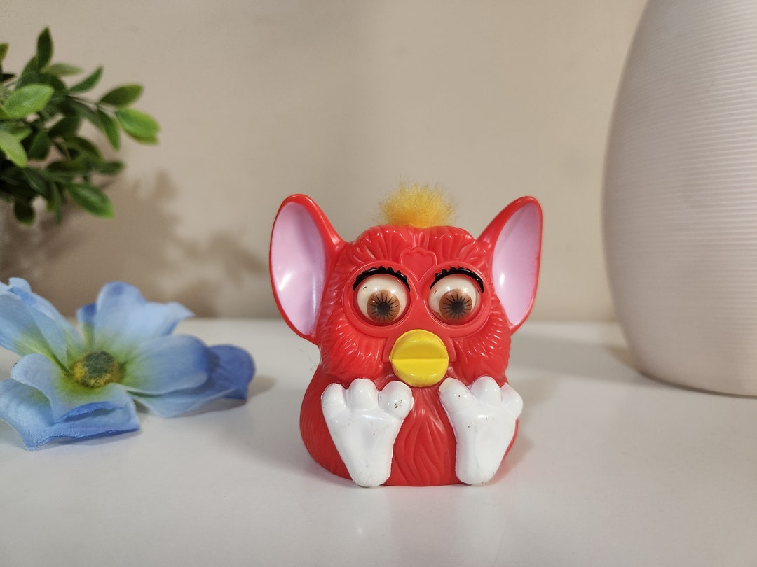Red Yellow Furby Makes Noise / Sounds Vintage Mcdonald's 1998 Tiger ...