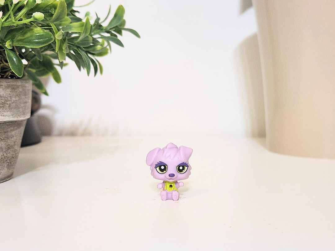 LPS Purple Dog #3863 Blind Bags Pet Hideout Series 1 - Mini Littlest ...