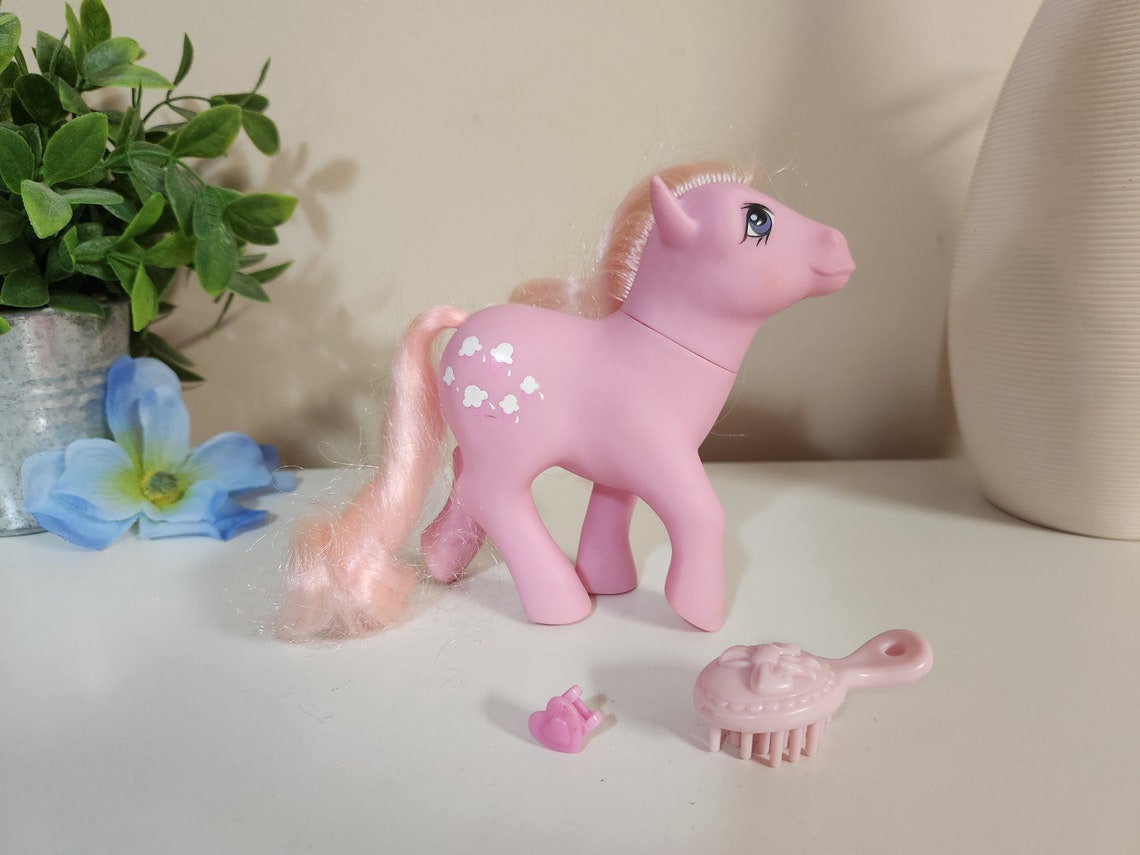 Vintage My Little Pony Lickety Split G1 MLP With Brush and Clip ...