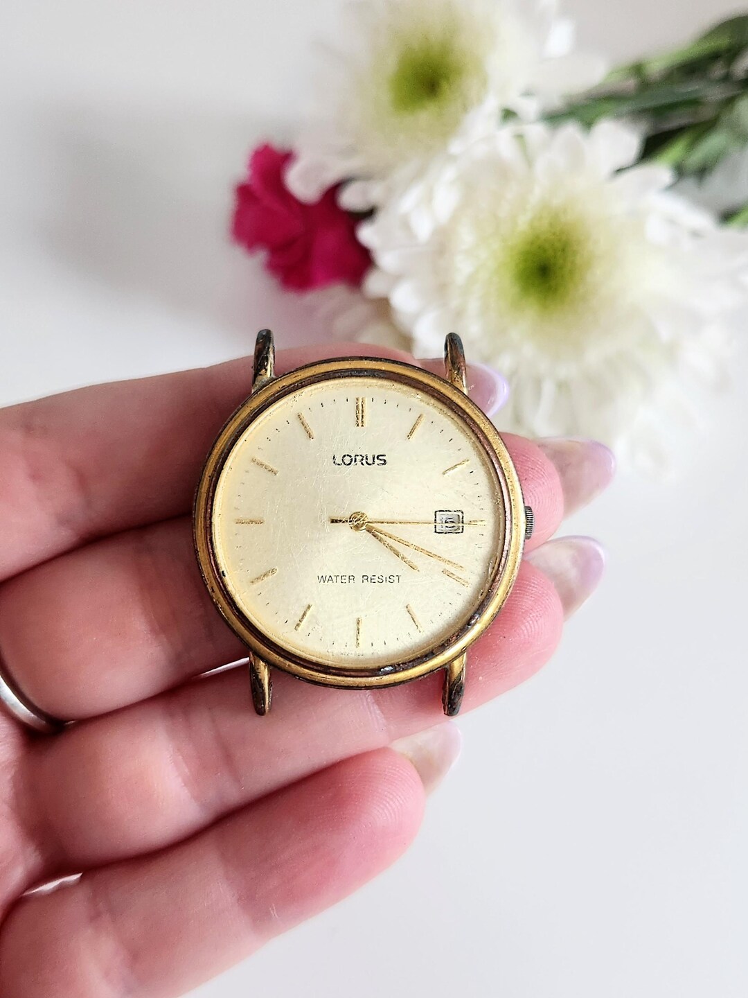 Rare Vintage Lorus VX32-X192 Gold Watch Womens/ladies Luxury Designer ...