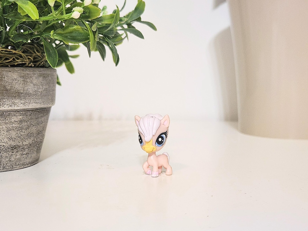 LPS Pink Horse #23 Mini Littlest Pet Shop Teeny Collectible Toy Pony ...