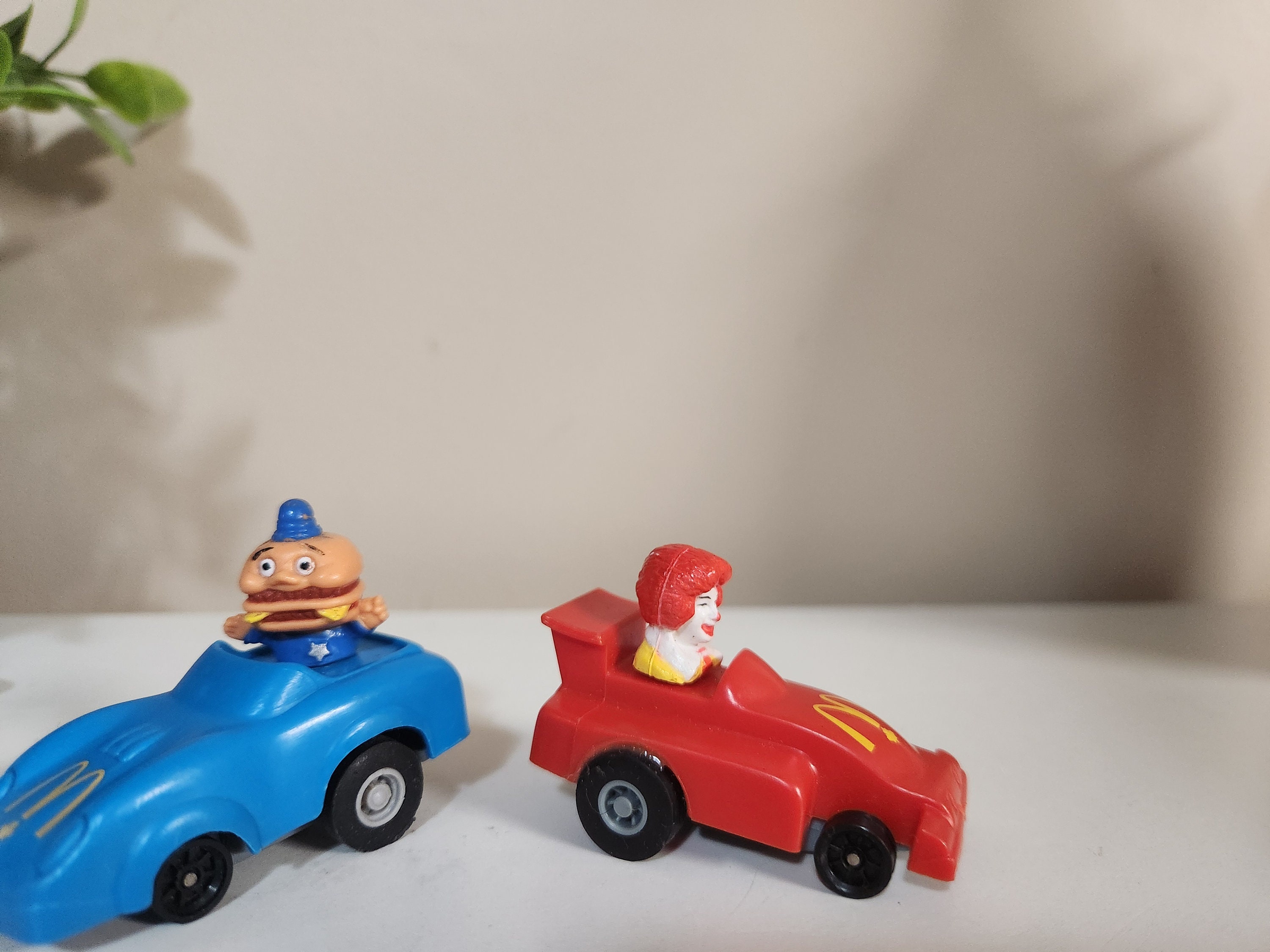 Vintage 80's Mcdonald's Officer Big Mac & Ronald Mcdonald Pull Back ...