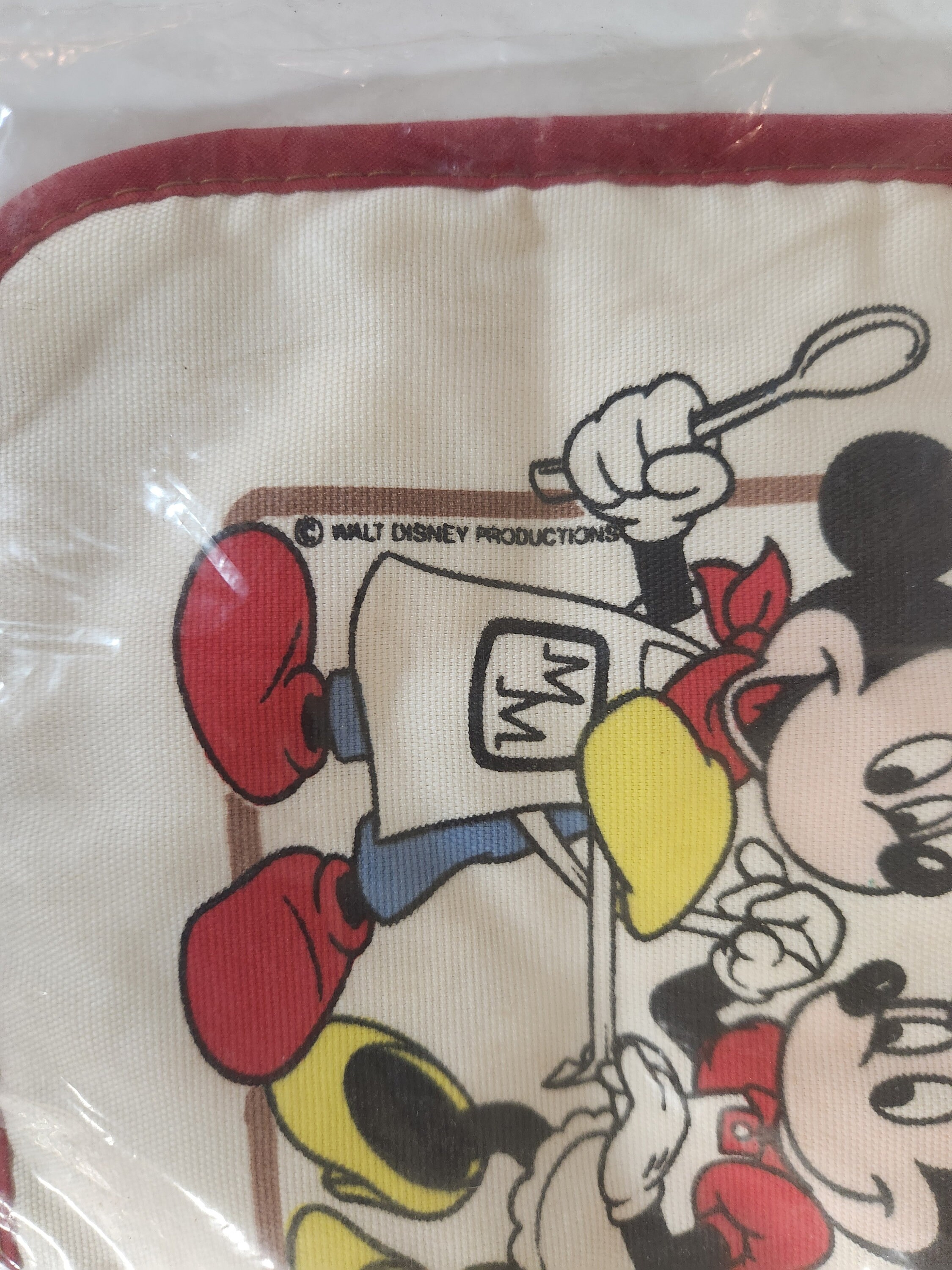 Vintage Disney Mickey Mouse Minnie Mouse Pot Holder Oven Mitt - Etsy