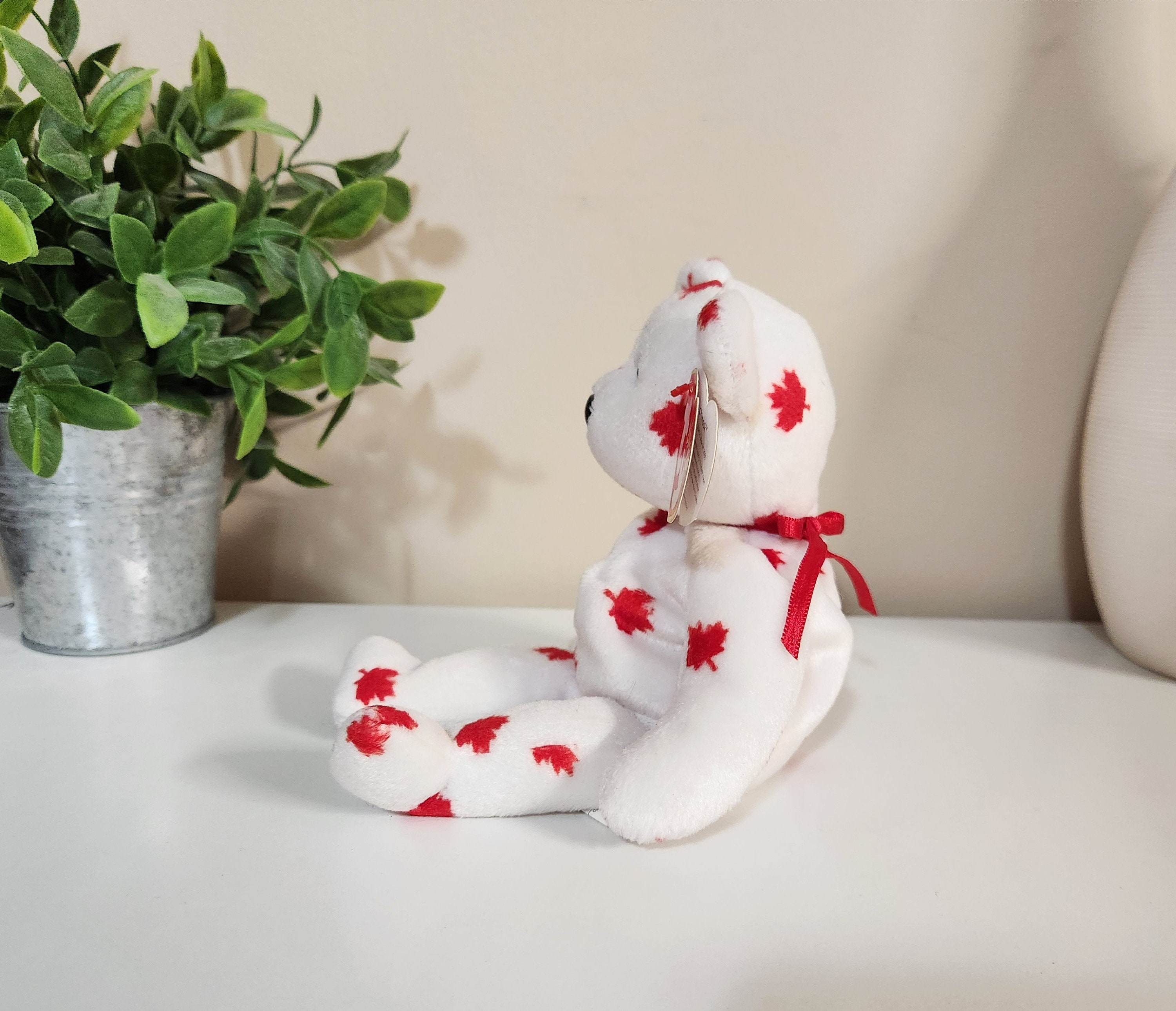 Ty Beanie Baby “chinook” the Canadian Bear (8.5 Inch) Canada Maple Leaf - Etsy