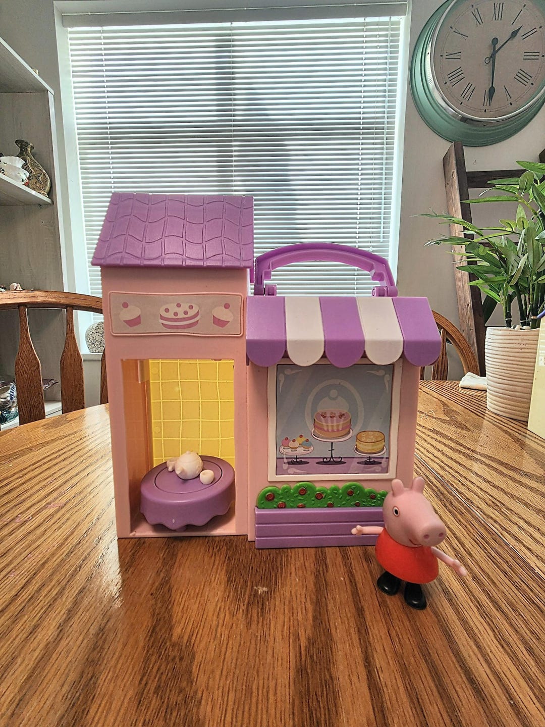 Peppa Pig Bakery Shop Playset W Characters & Accessories - Etsy