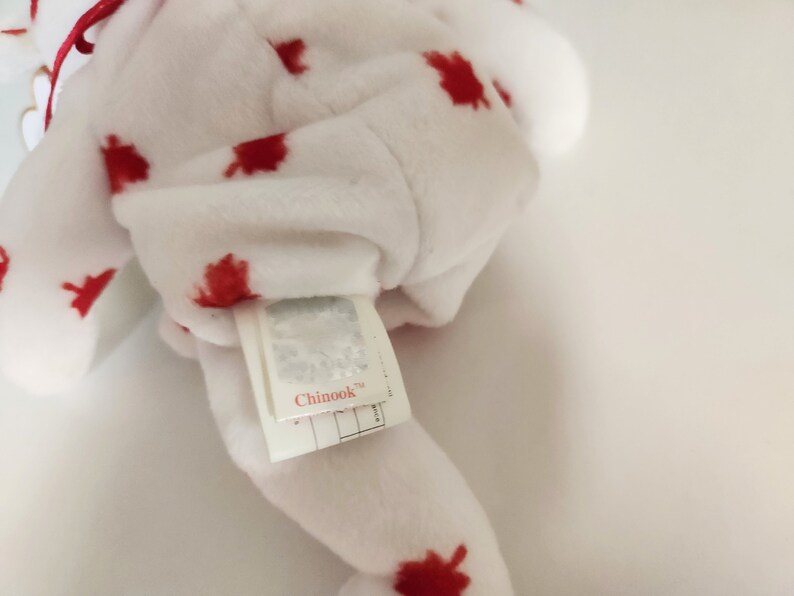 Ty Beanie Baby “chinook” the Canadian Bear (8.5 Inch) Canada Maple Leaf ...