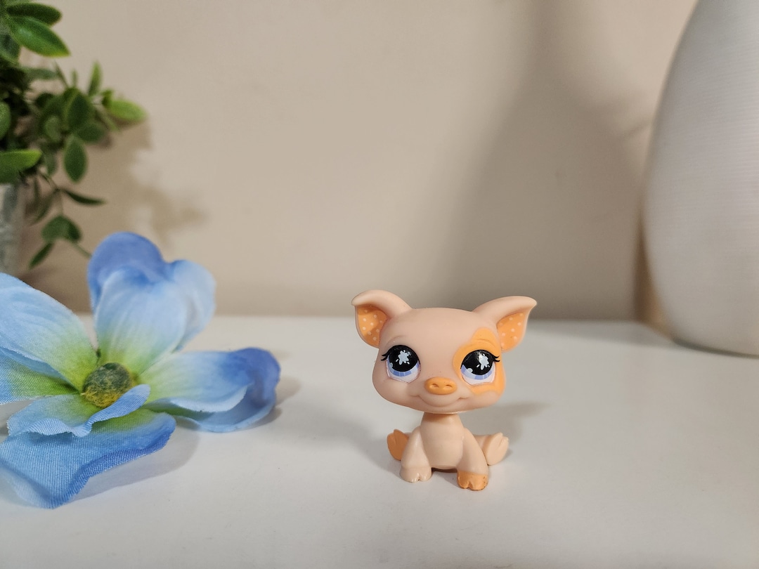 PIG #885 Authentic Littlest Pet Shop - Hasbro LPS - Etsy