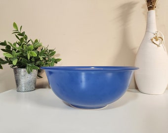 Pyrex 322 Cobalt Blue Clear Mixing Bowl - 1L - Made in USA, Microwave ...
