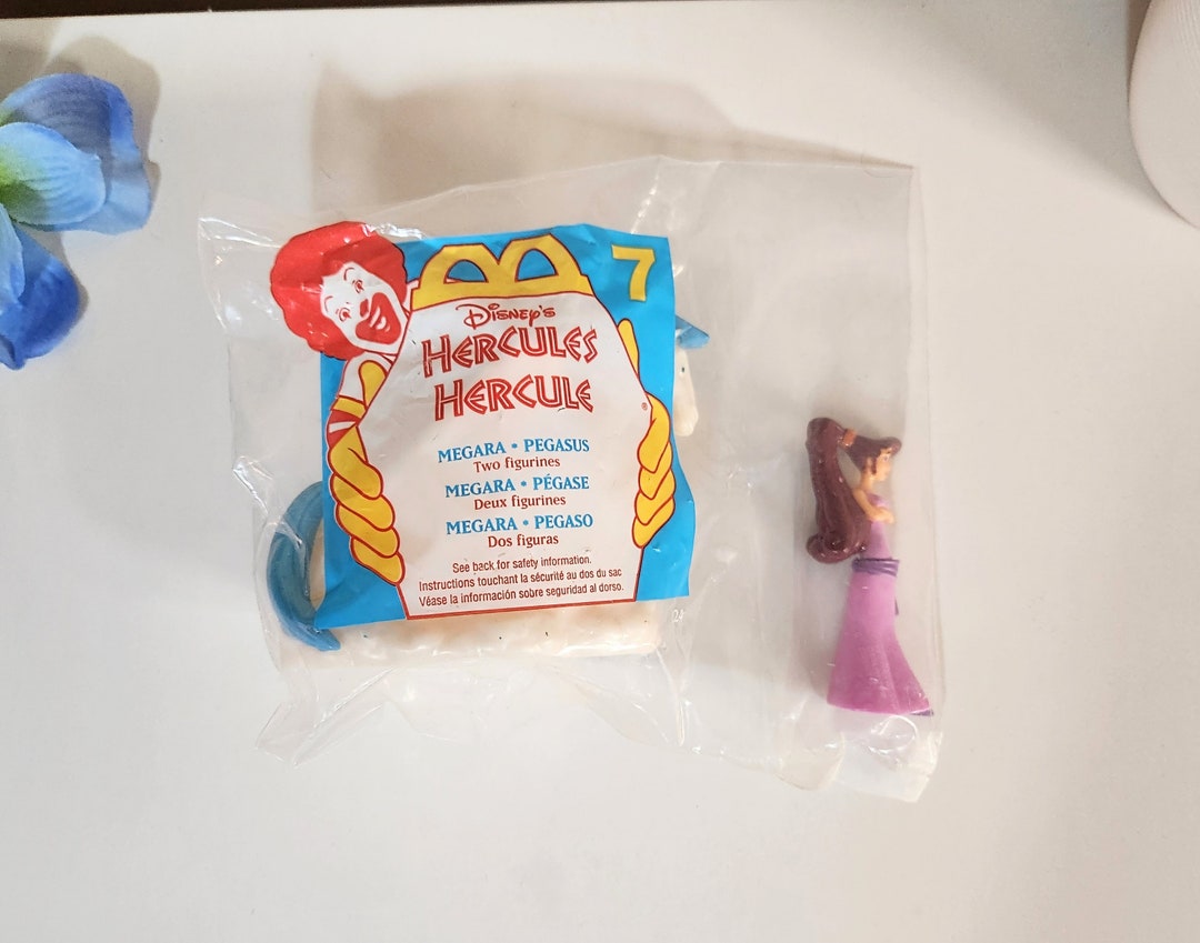 1996 Mcdonalds Hercules MEGARA & PEGASUS Figure Happy Meal Toy - Etsy