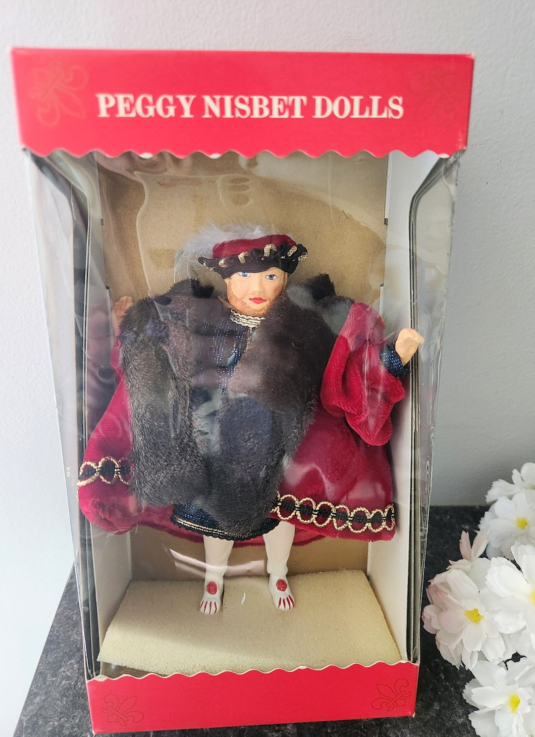 Vintage Peggy Nisbet Doll King Henry VIII Doll New in Box - Etsy