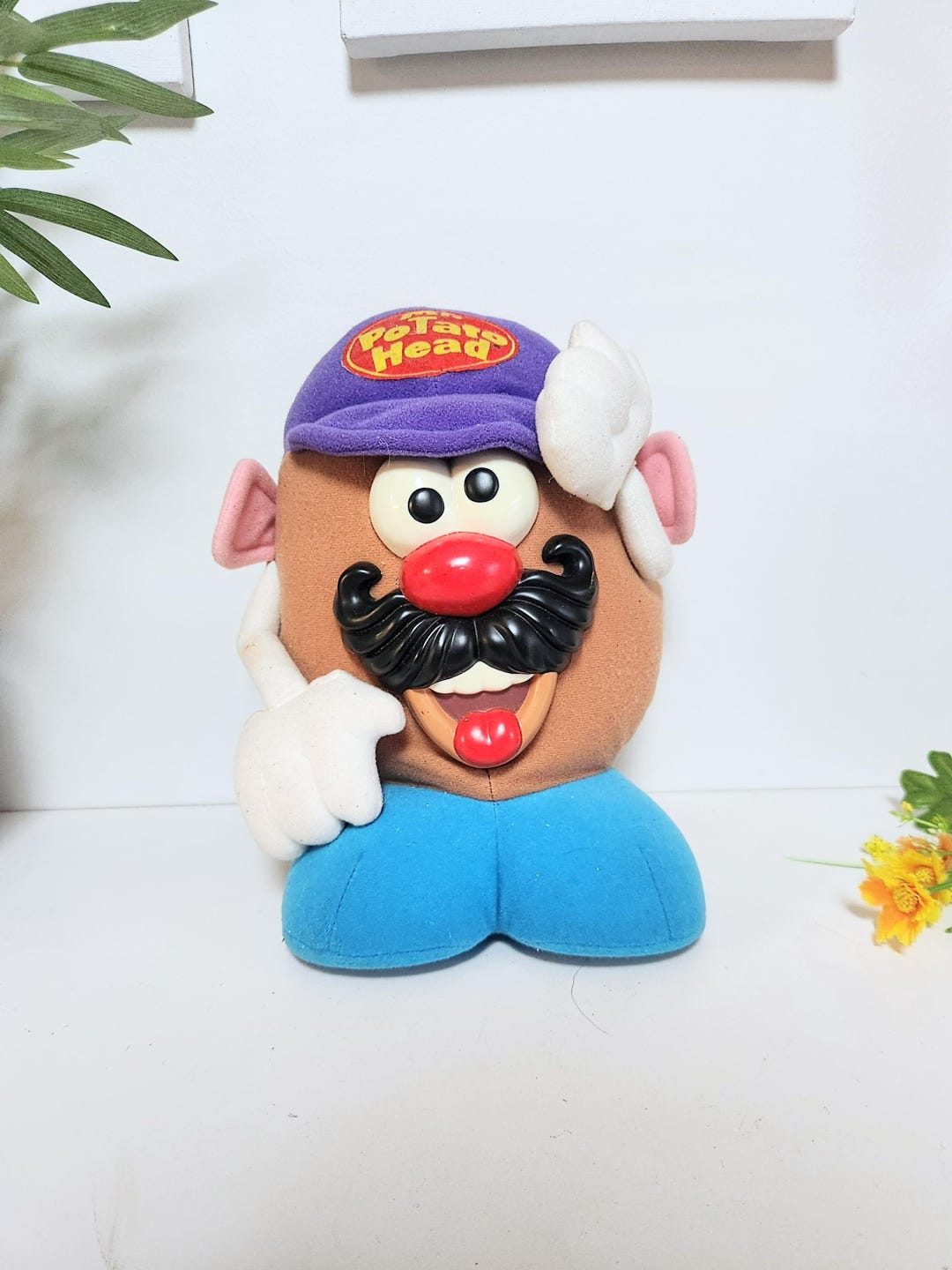 Vintage 1990s Mr Potato Head Knock Knock Plush Kids Collectible Toy ...