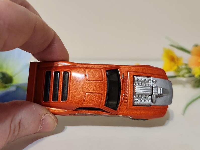 Rare Hot Wheels Mcdonald's Acceleracers Rivited Orange Hotrod Sports ...