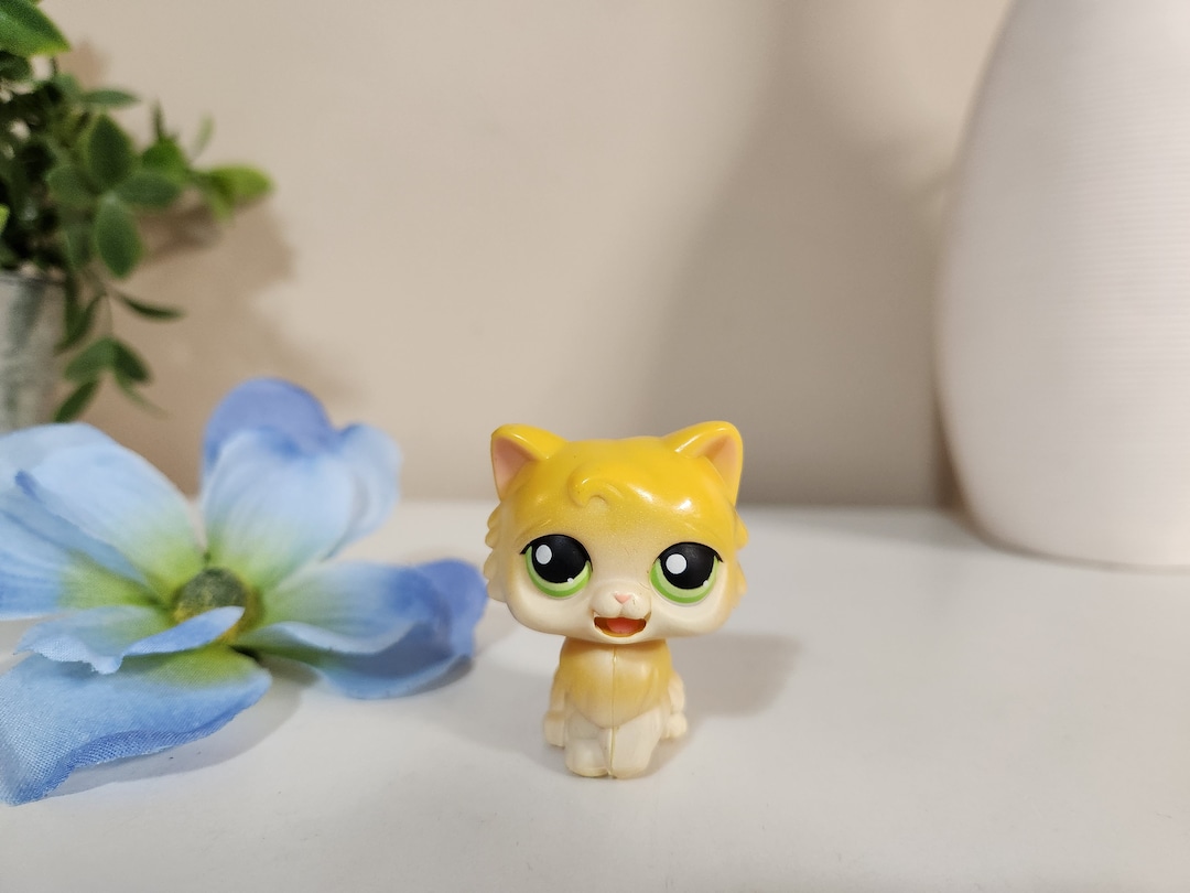 Littlest Pet Shop First Generation Cat LPS First Edition Moveable ...