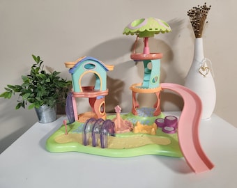 LPS Littlest Pet Shop Authentic Purple Pet Lovin Playhouse House ...