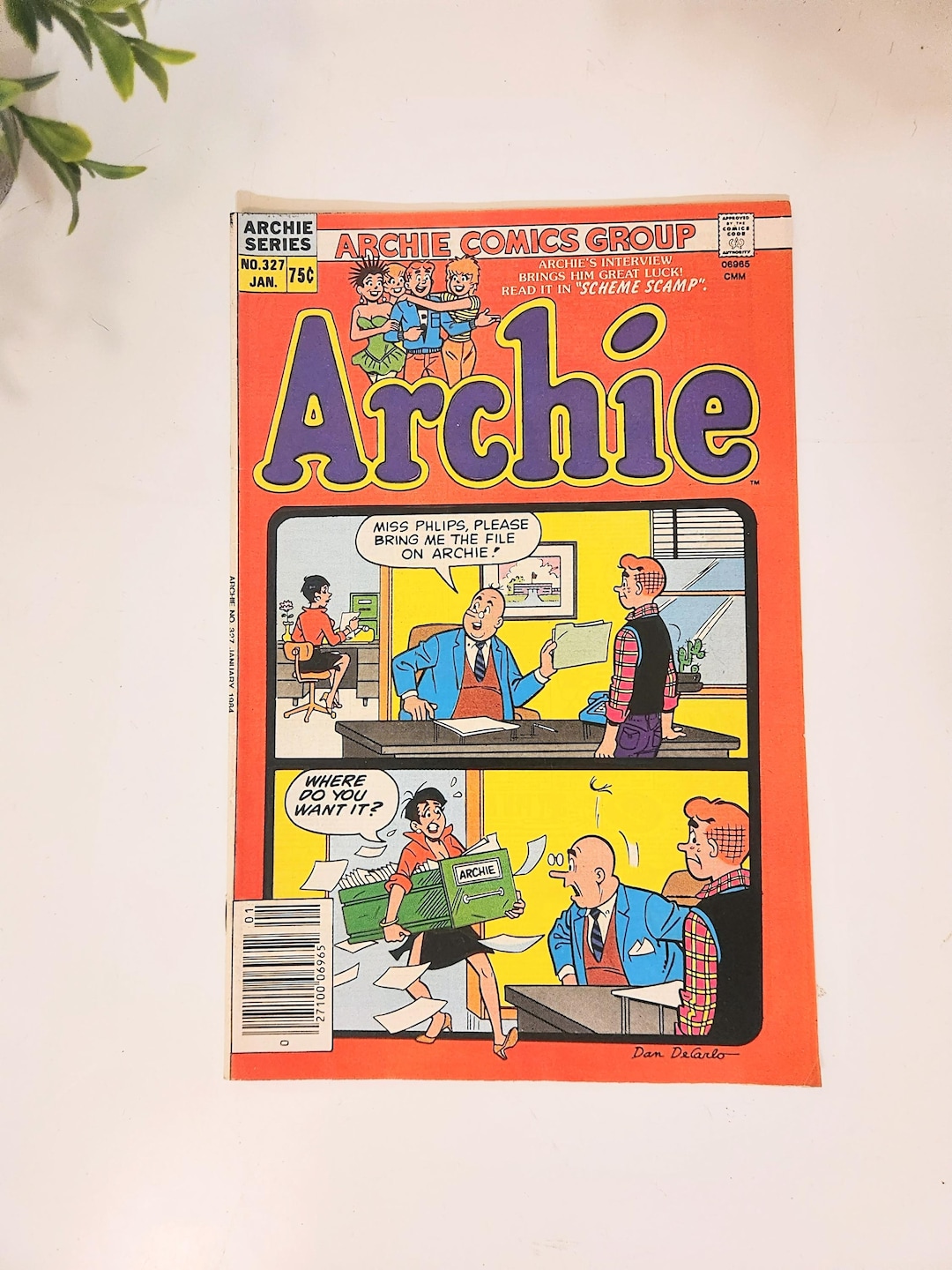Vintage 1980s Archie #327 Comic Book - 1984 Collectible Comics - Teen ...