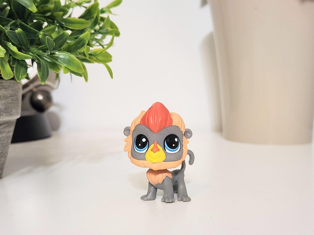 LPS #33 Pavi Papio Baboon/monkey Figure - Littlest Pet Shop Pets in the ...