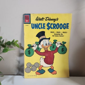 Walt Disney's Uncle Scrooge #34 Dell Comic 1961 - Etsy