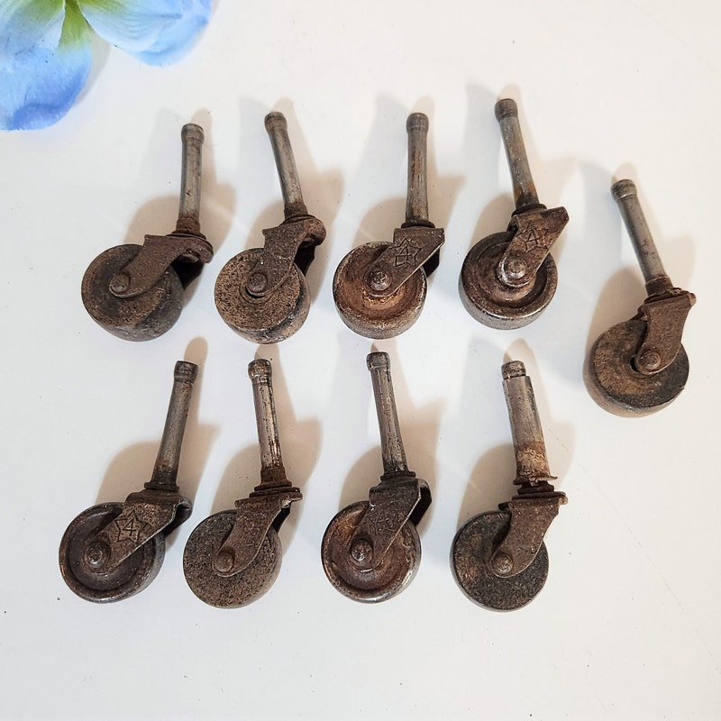 Vintage Caster Wheels - Etsy