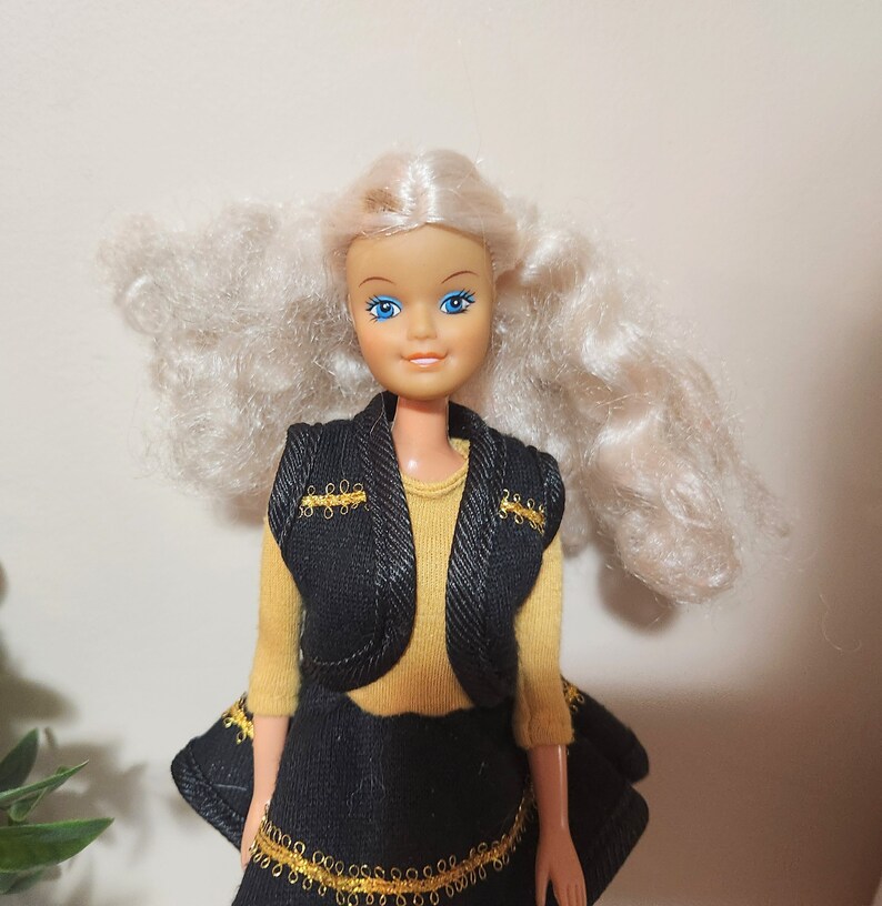 1987 Totsy Doll Blonde Vintage Outfit Included 80s Barbie Clone Fashion ...