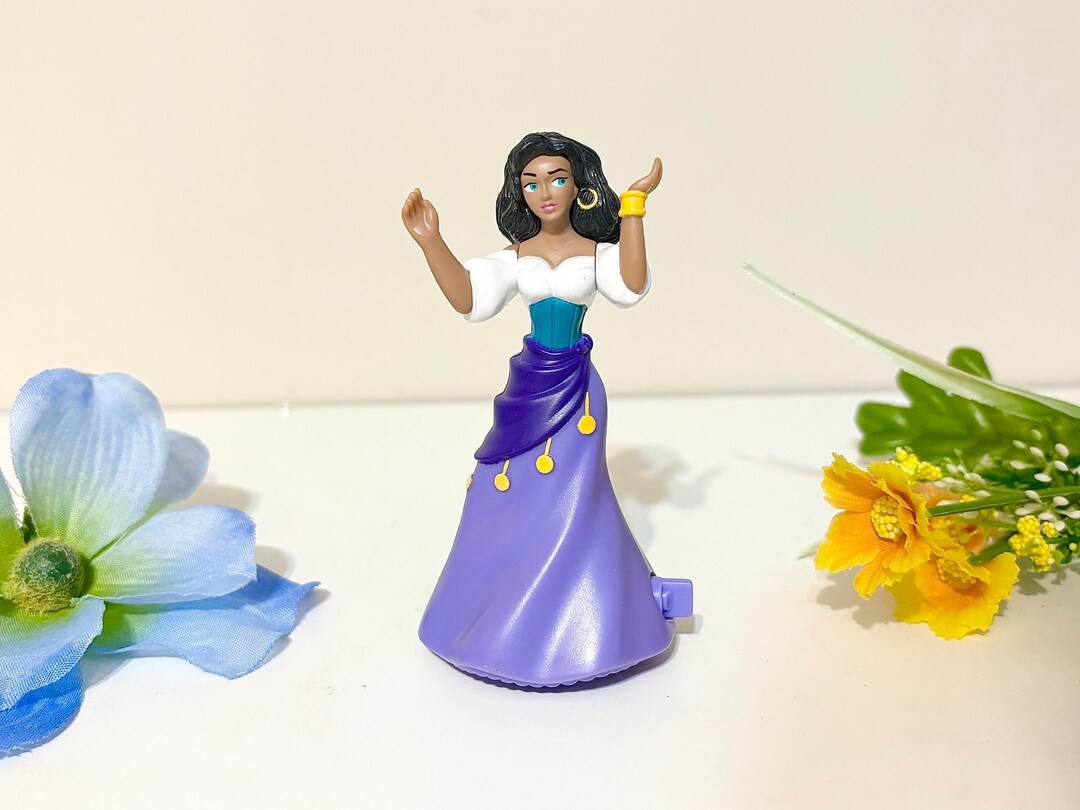 Vintage Disney Hunchback of Notre Dame Wind up Esmeralda Figure WORKING ...