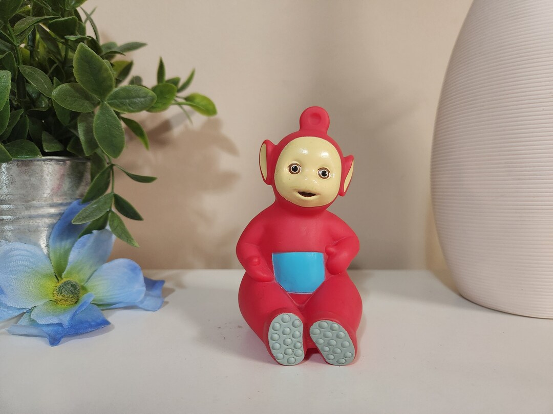 1998 Teletubbies Po Red Teletubby Plastic Vinyl Toy - Etsy
