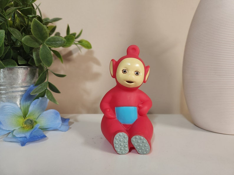 1998 Teletubbies Po Red Teletubby Plastic Vinyl Toy - Etsy