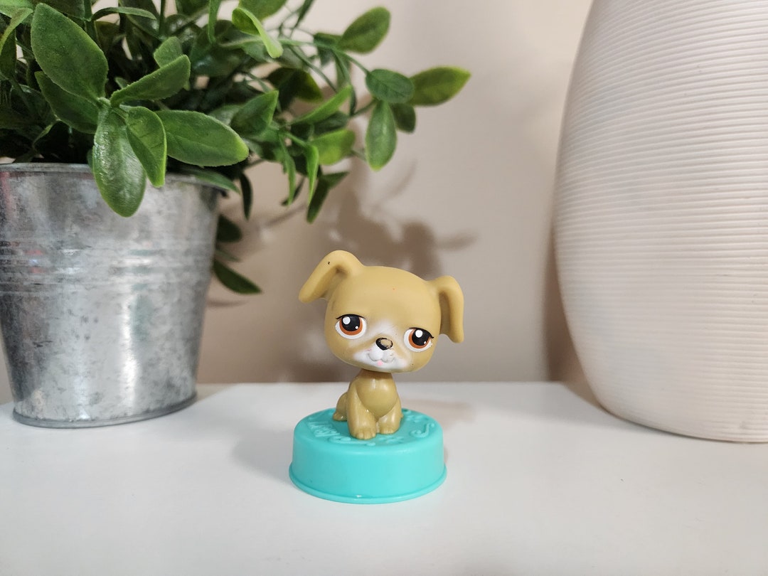 BOXER DOG #mcdonalds - Authentic Littlest Pet Shop - Hasbro LPS - Etsy