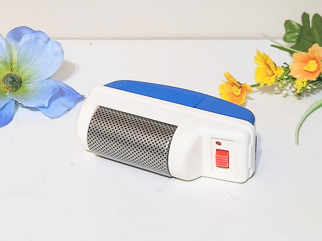 Vintage Fisher Price Electric Shaver Pretend Razor/blue Defuzzer-retro ...