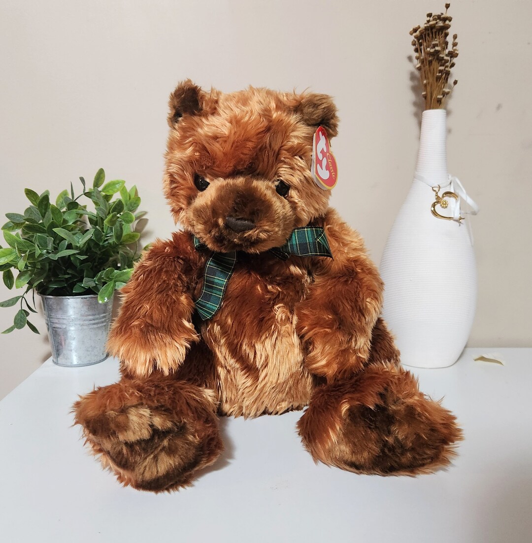 Ty Classics Collection 'auburn' the Bear (13 Inch) *rare* - Etsy