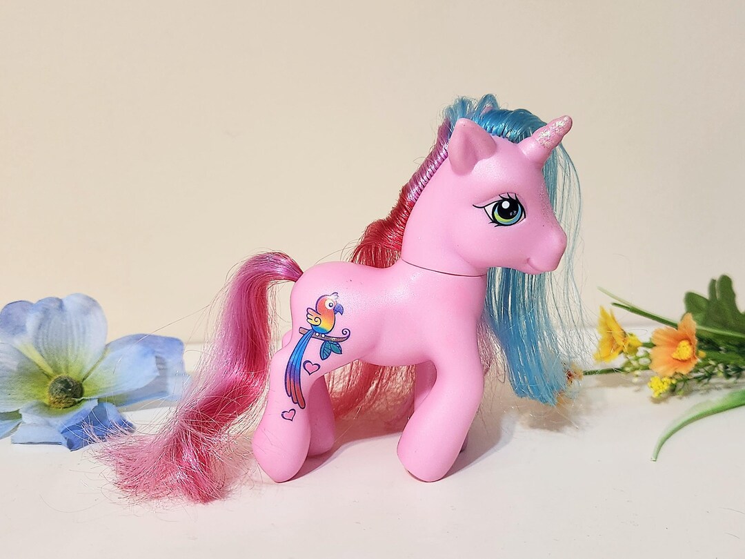 My Little Pony Sunrise Song Pink Shimmer Unicorn-parrot/macaw Bird ...
