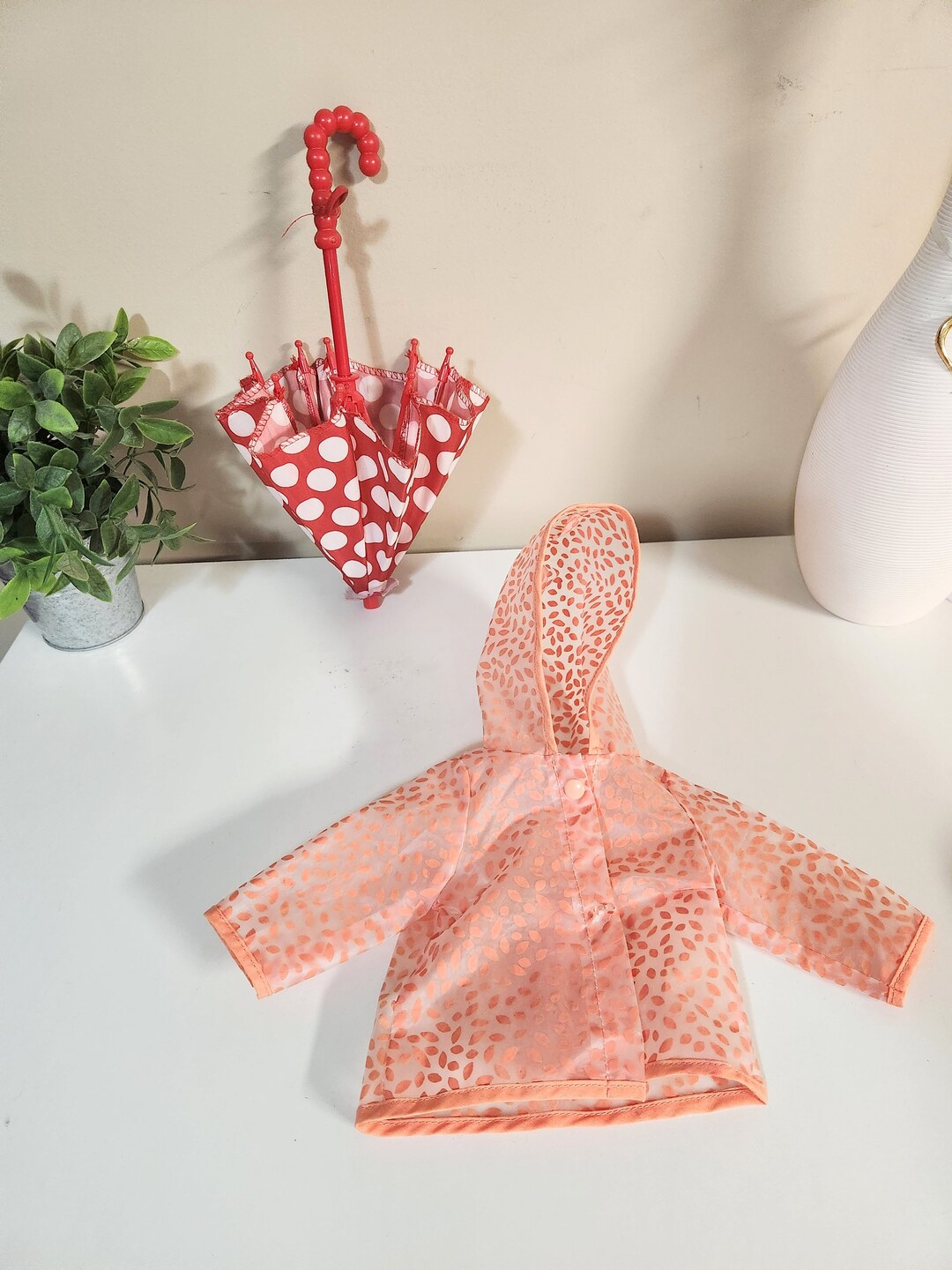 18-inch Doll Rain Coat / Jacket With Umbrella | 18" Doll Our Generation ...