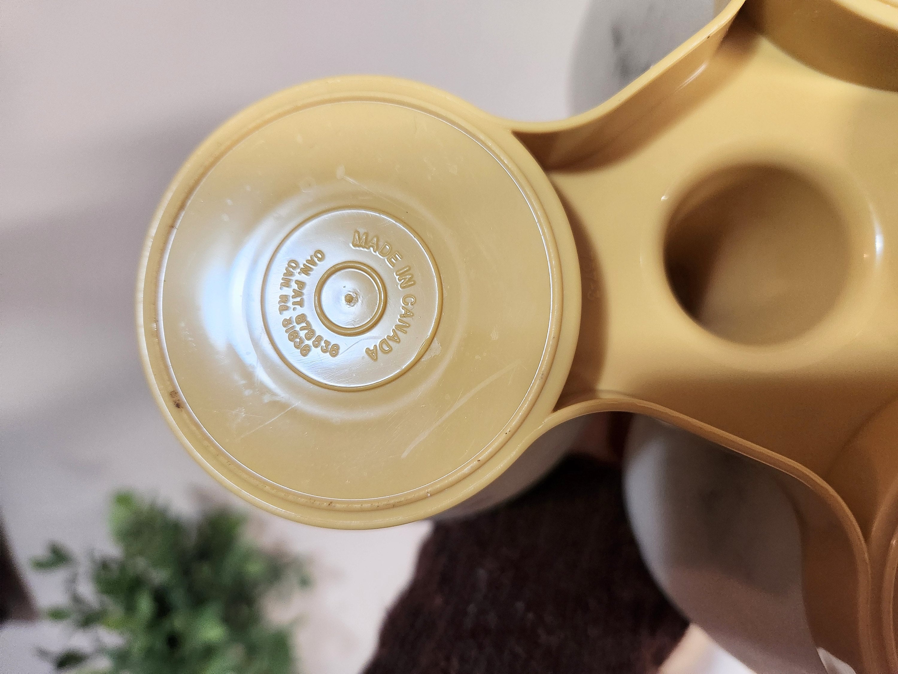 Vintage Tupperware Cruet Set of 3 Condiment Containers W/ Holder Fridge ...