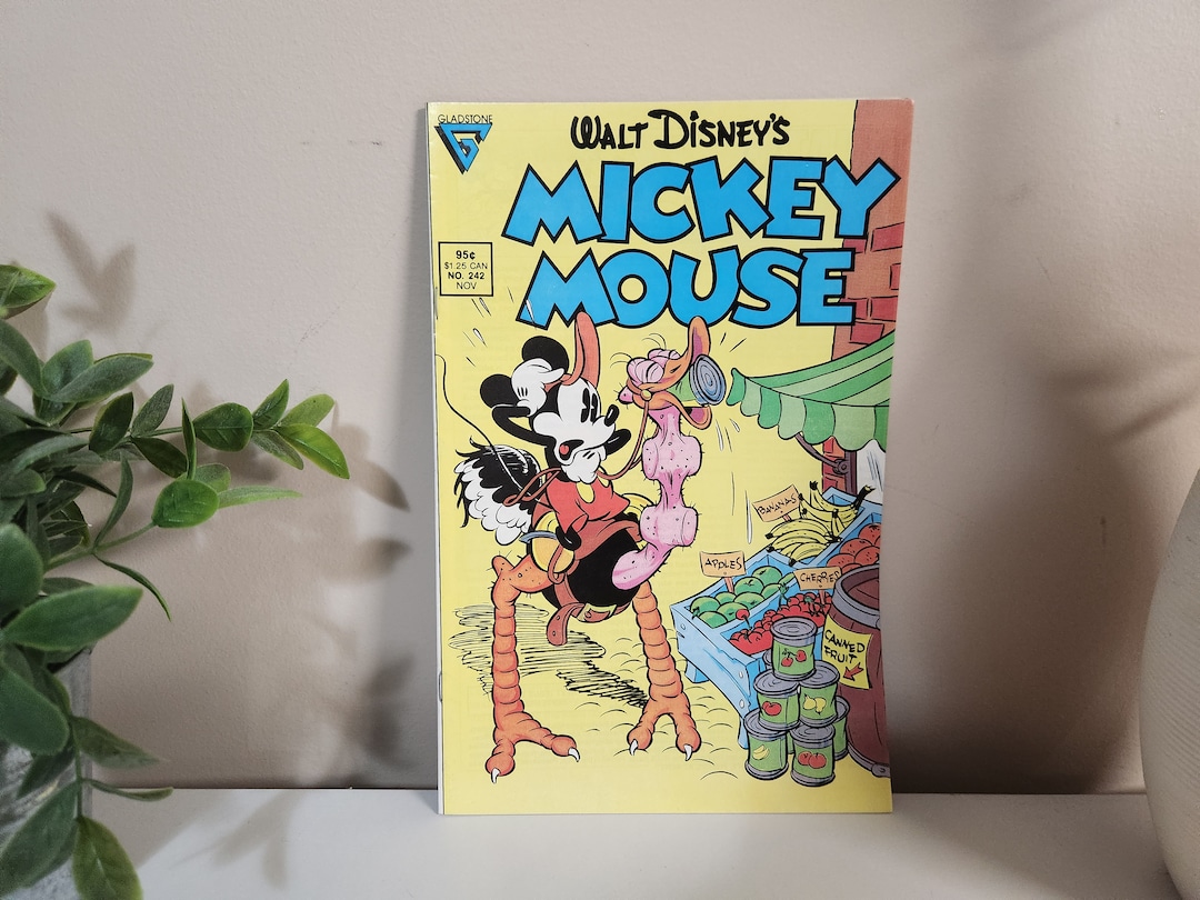 Rare Walt Disney's Mickey Mouse, Vol. 1. No. 242, Nov. 1988 Vintage ...