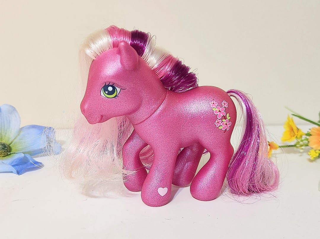 My Little Pony Cherry Blossom Flower Vine Cutie Mark-purple White ...