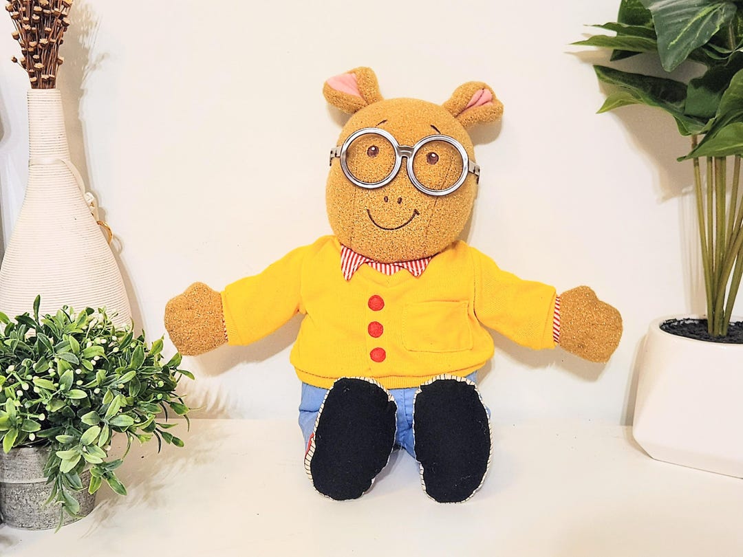 Vintage 1990s Talking Arthur 18" Plush WORKING -1996 Hasbro Playskool ...