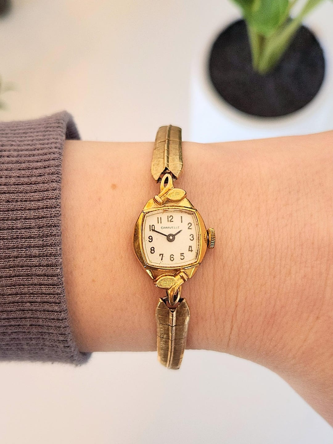 Caravelle by Bulova Mechanical Wind-up Watch-retro Timepiece-antique ...