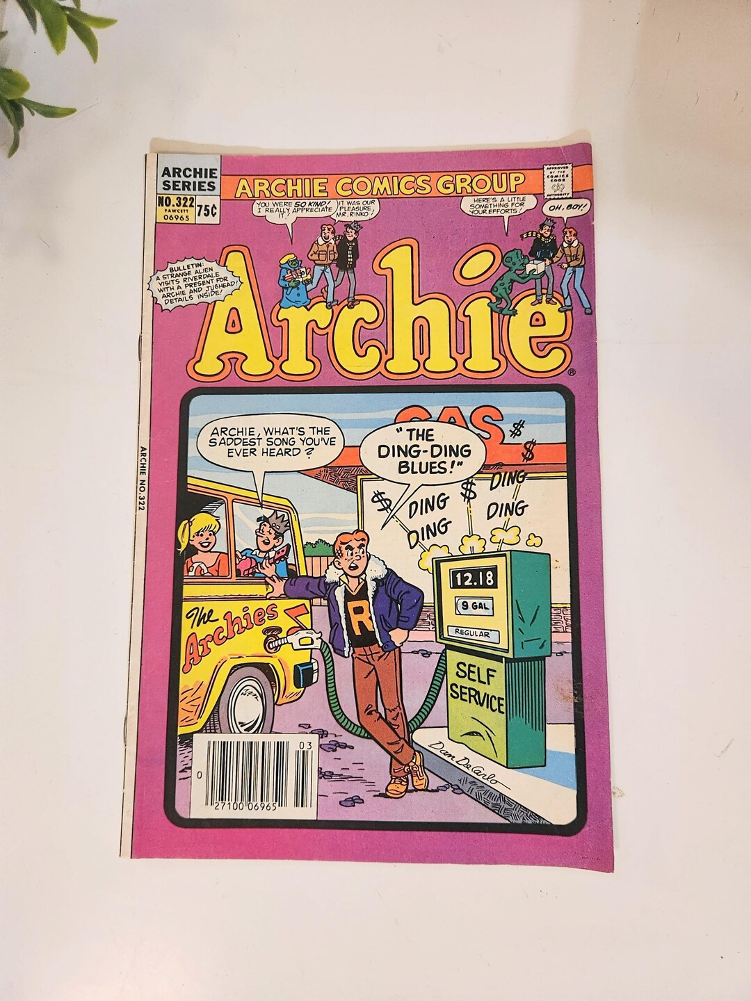 Vintage 1980s Archie #322 Comic Book - 1983 Collectible Comics - Teen ...
