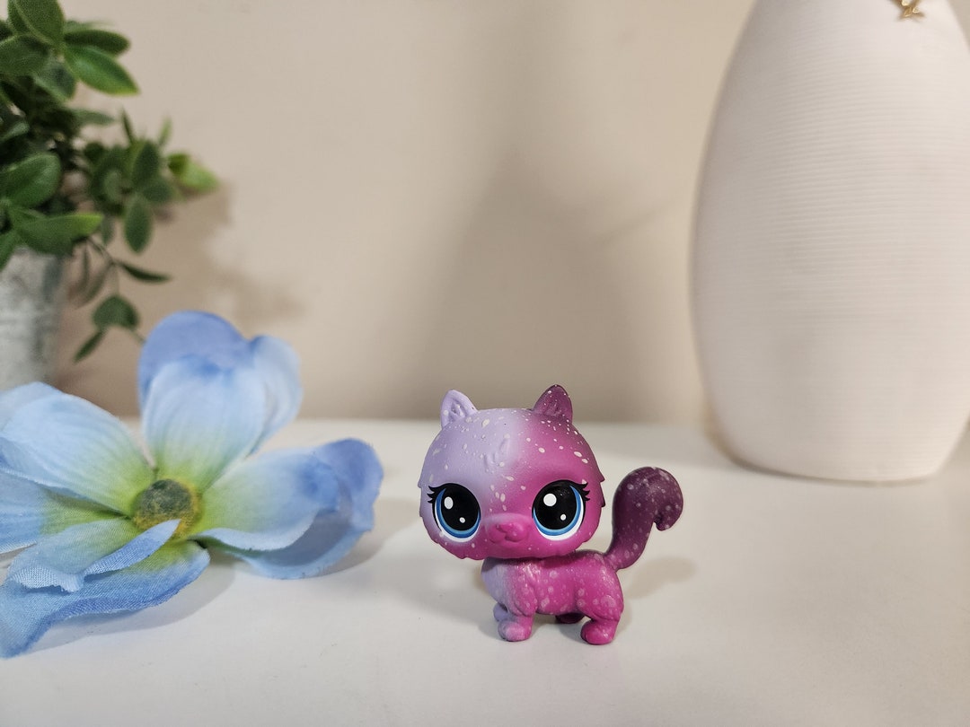 Littlest Pet Shop Meridian Flufftail Cat # 3-30 Cosmic Pounce Special ...