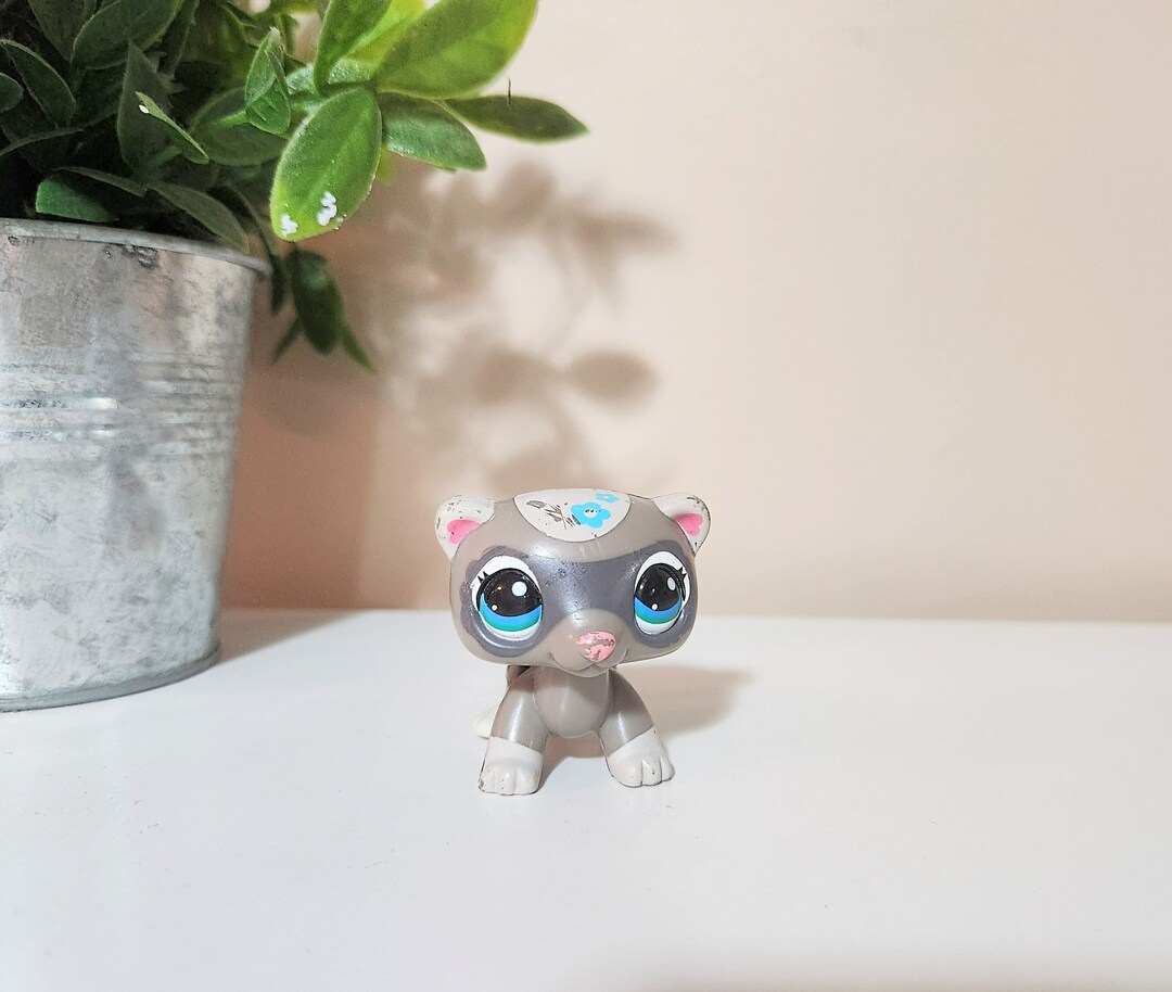 Littlest Pet Shop - Walkable Meerkat Cat LPS - Etsy