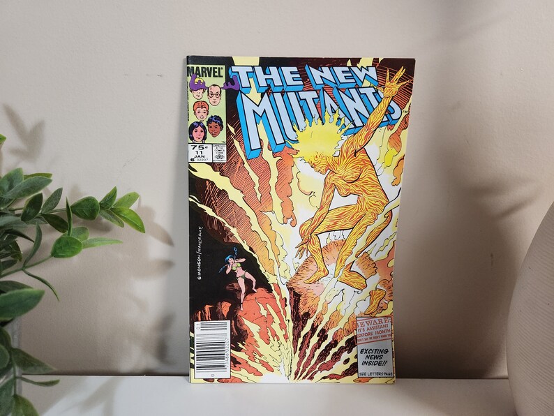 The New Mutants #11 (1984) Marvel Comics - Etsy