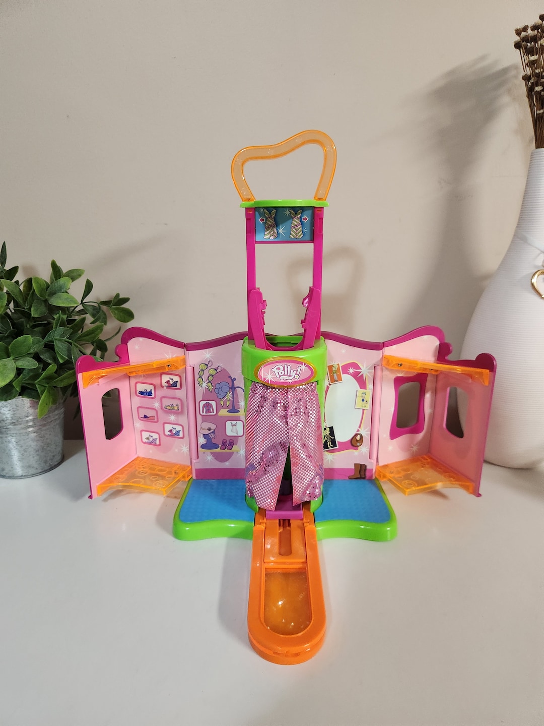 Polly Pocket Fashion Show Runway 2004 Travel Doll House Etsy
