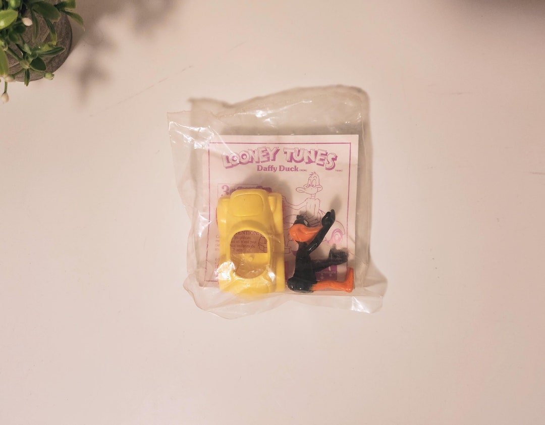Vintage Warner Bros Looney Tunes Daffy Duck Mcdonalds Toy Sealed New in ...