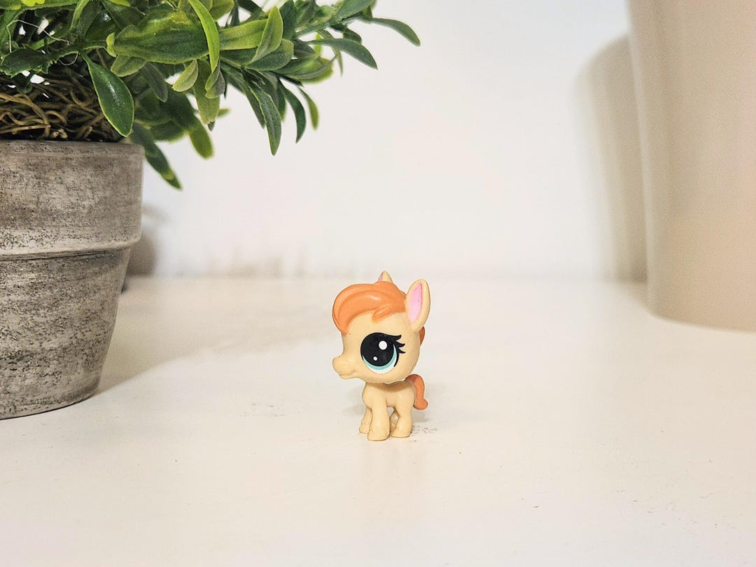 LPS Horse #3-95 - Teeny Littlest Pet Shop Collectible Toy Figure - Farm ...
