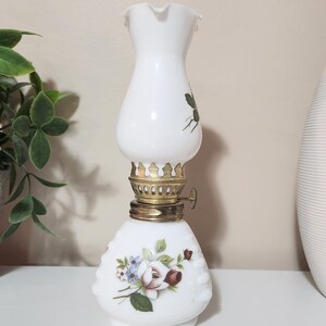 Vintage Floral Mini Oil Lamp Light - Etsy