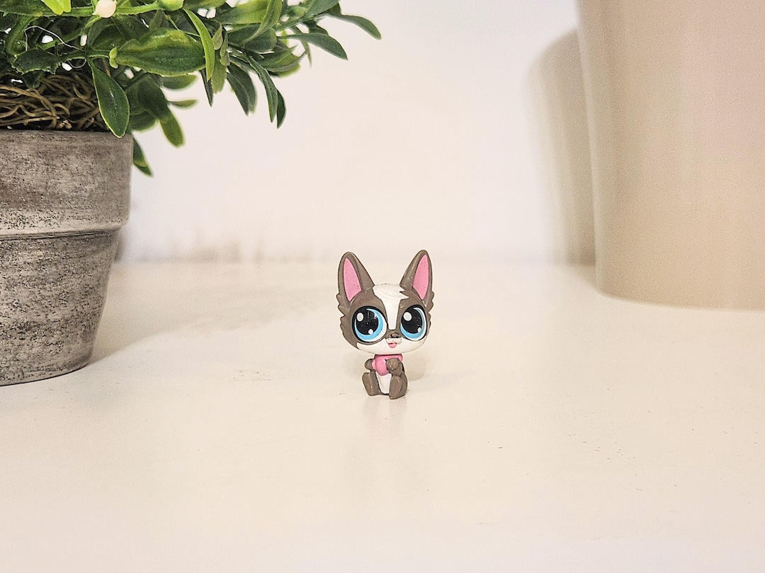 LPS Chihuahua Dog #3973 Blind Bags - Brown, White, Pink Teeny Littlest ...