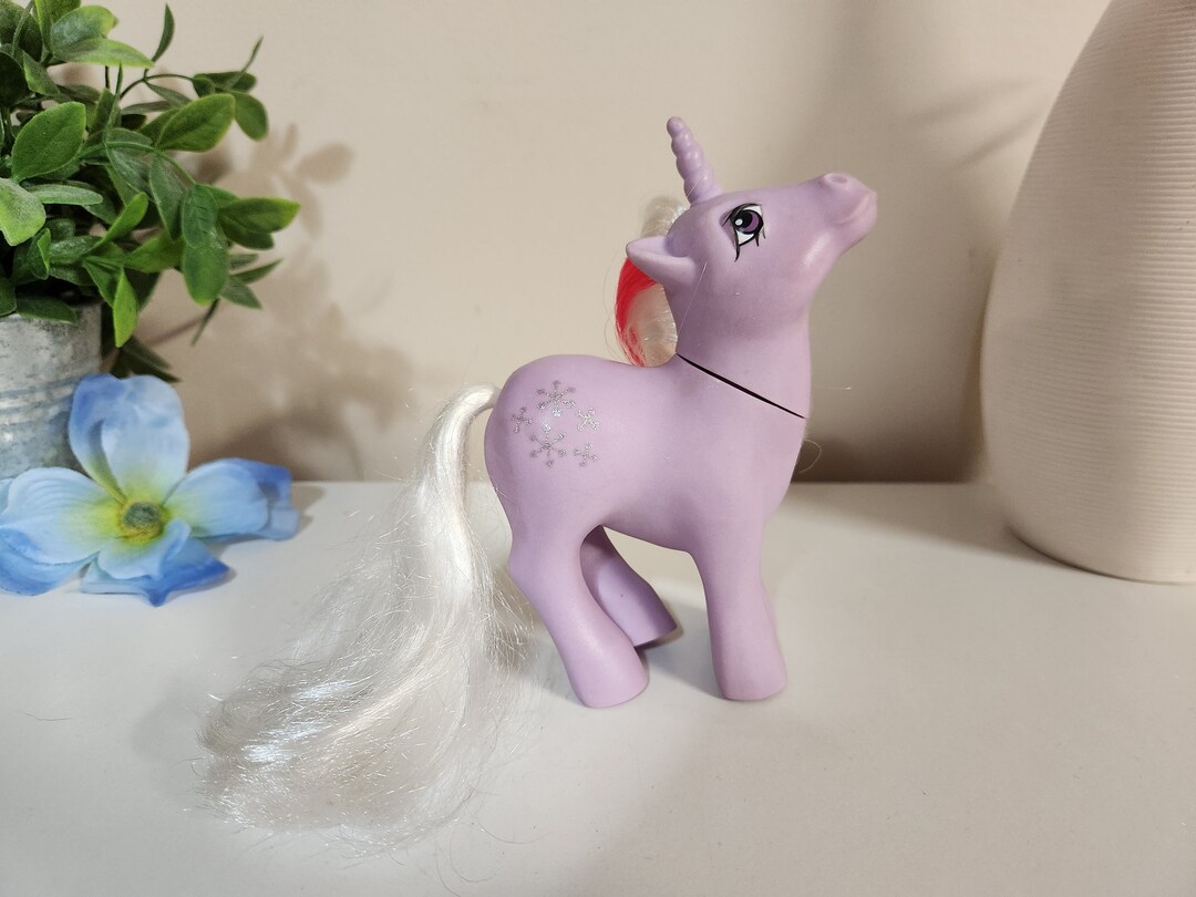 Vintage G1 My Little Pony MLP POWDER Unicorn - Etsy