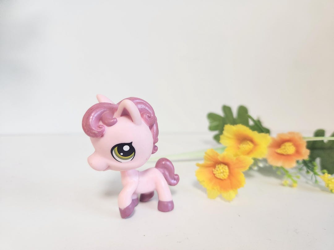 Littlest Pet Shop #1331 Horse/pink Pony - Vintage Collectible LPS Kids ...