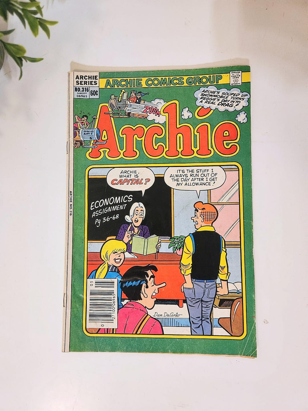 Vintage 1980s Archie #316 Comic Book - 1982 Collectible Comics - Teen ...