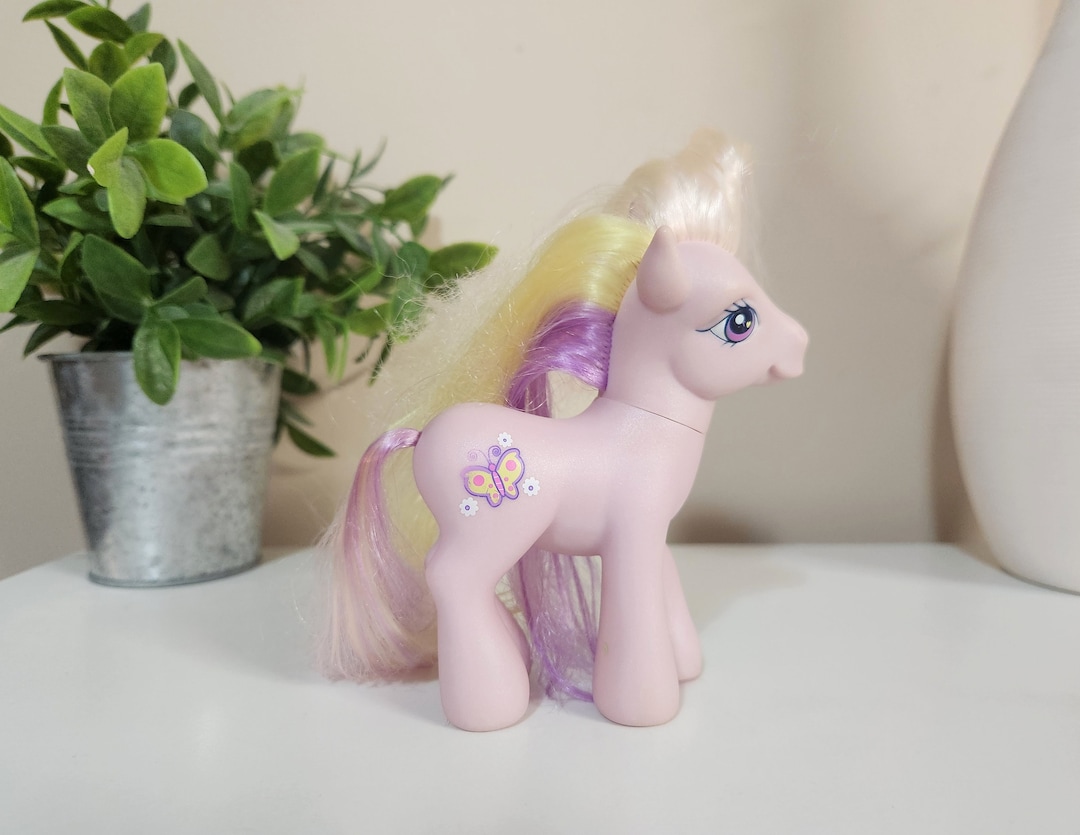 My Little Pony G3 Fluttershy MLP Purple Butterfly - Etsy