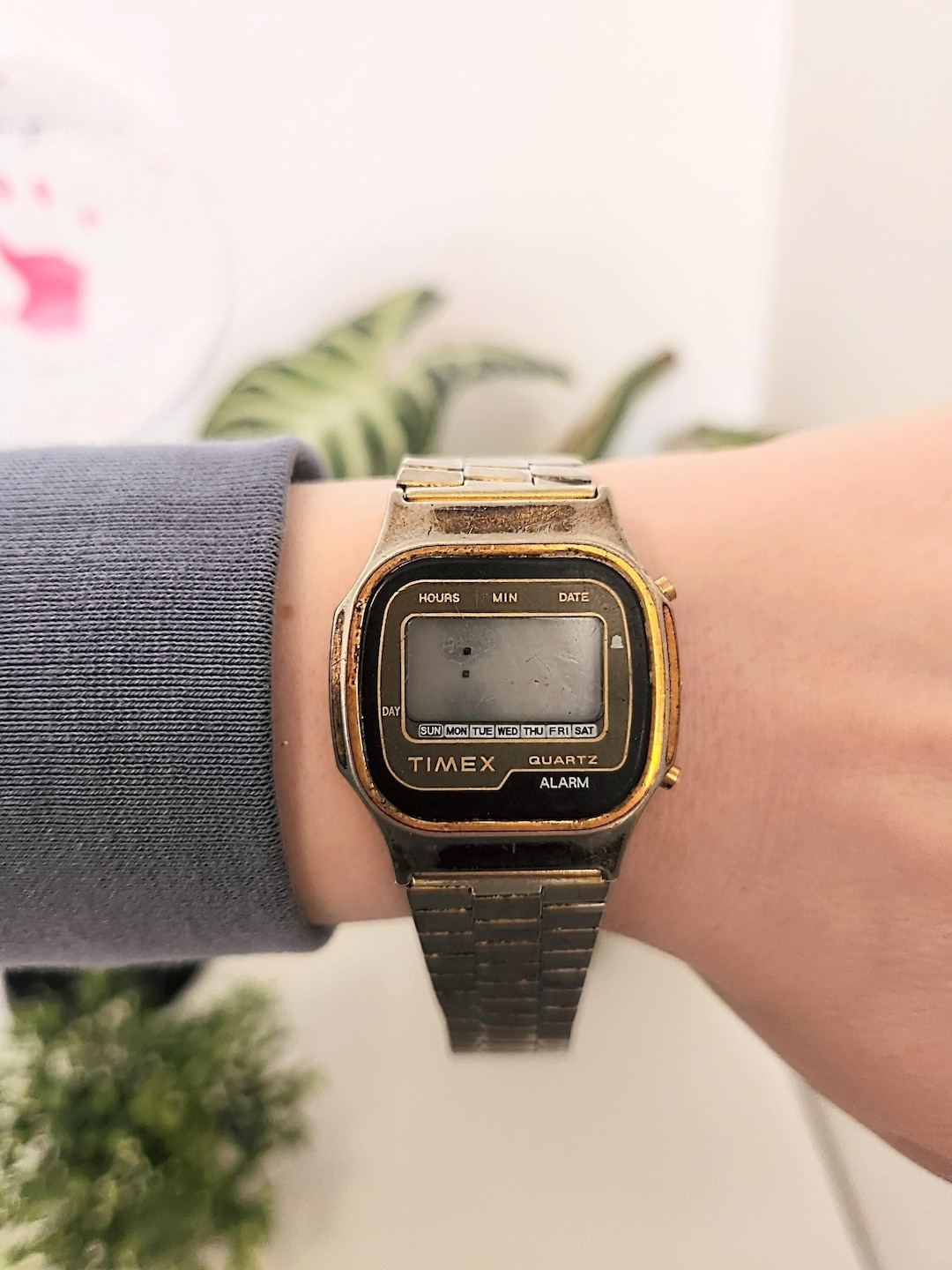 Vintage Timex K-cells Digital Men's Watch - Antique Retro Wristwatch ...